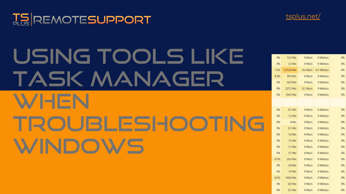 Using Task Manager When Troubleshooting Windows | TSplus