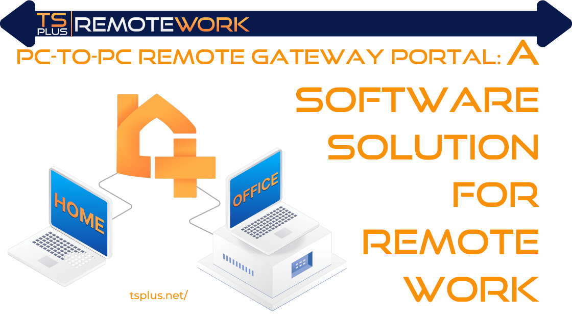 Software Solution for Remote Work: PC-to-PC Portal | TSplus