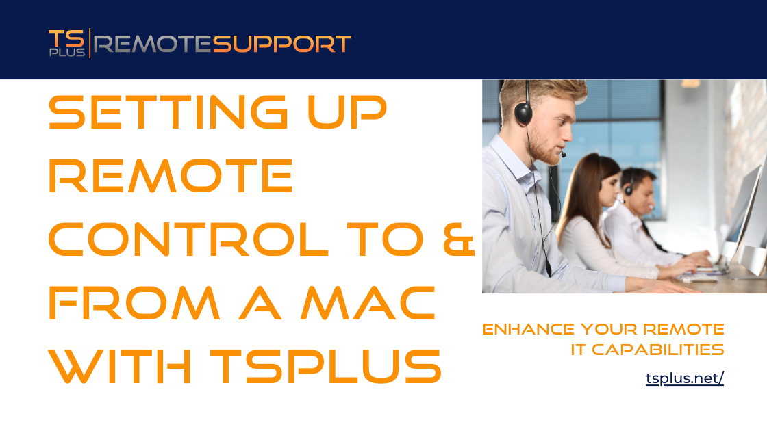 Guide to Setting Up Remote Control to and from a Mac with TSplus
