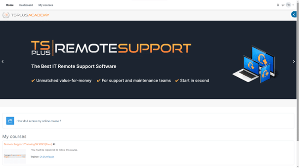 TSplus Launches TSplus Academy with Remote Support class